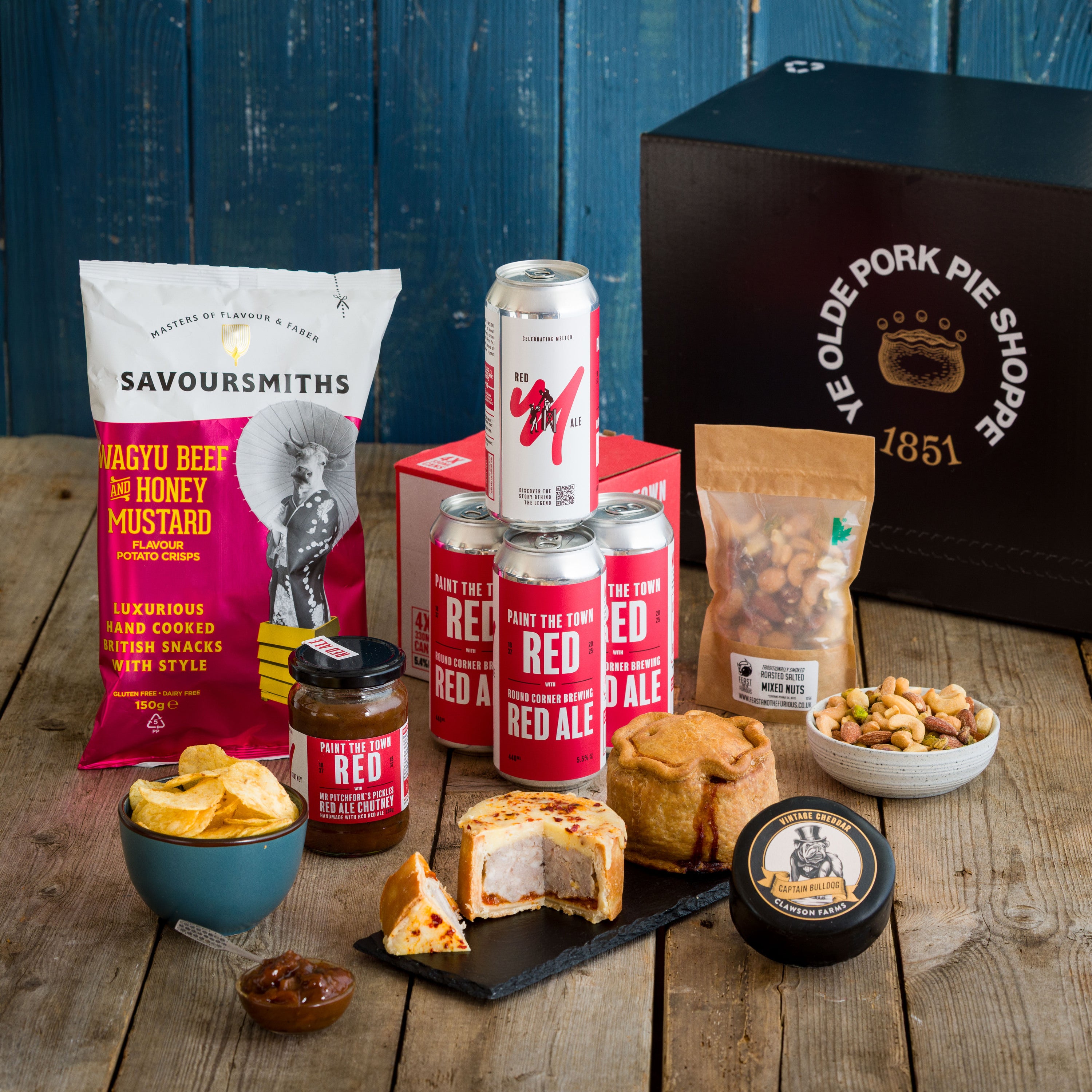 The Gentleman's Gourmet Hamper – Ye Olde Pork Pie Shoppe